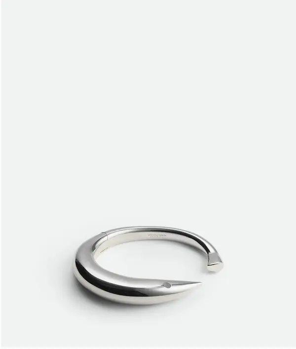 Bottega Veneta Sardine Cuff Bracelet - Silver