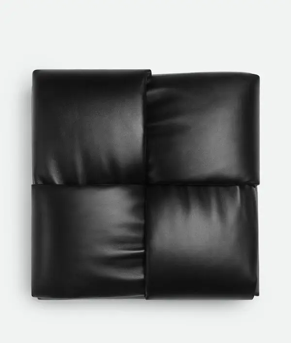Bottega Veneta Padded Intreccio Cushion - Black