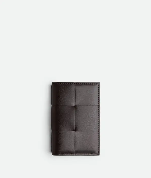 Bottega Veneta Cassette Flap Card Case - Fondant