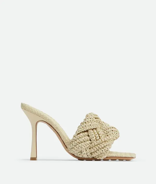 Bottega Veneta Lido Mule - White