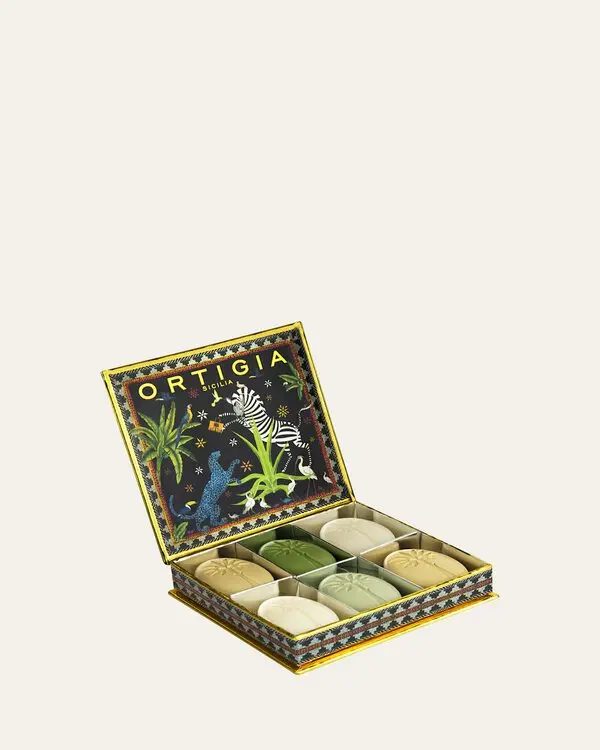 ORTIGIA SICILIA Jungle Soap Set, 6 X 0.8 Oz