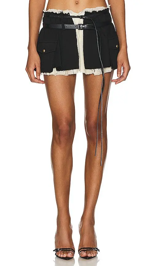 Aniye Records Yoko Skirt In Black 40% Off Editorialist