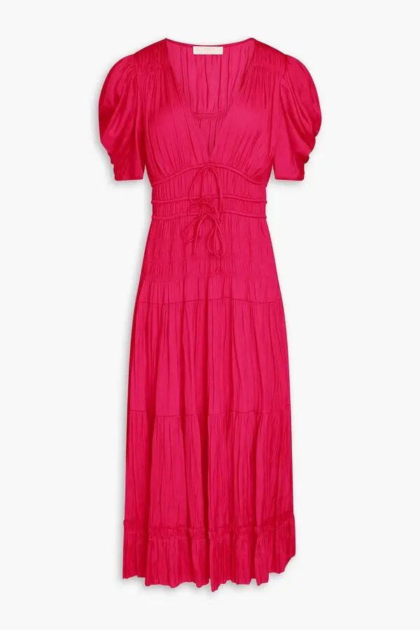 Ulla Johnson Daria Tiered Midi Dress