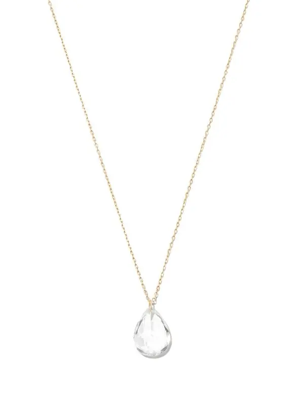 PERSEE 18k Yellow Topaz Pendant Necklace