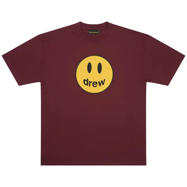 Drew House Mascot Short-sleeve Tee 'burgundy - Red
