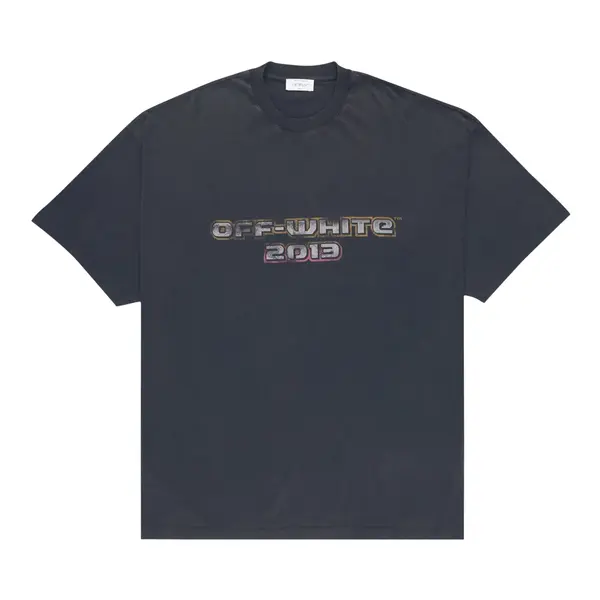 Off-White Digit Bacchus Over Short-sleeve Tee /multicolor