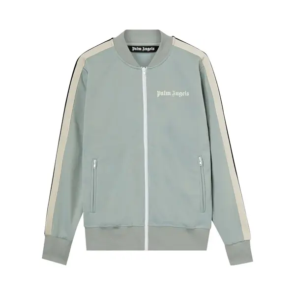 Palm Angels Bomber Track Jacket - Grey