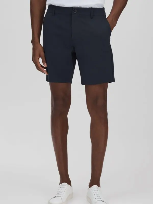 Paige Rickson Tailored Shorts - Deep Anchor