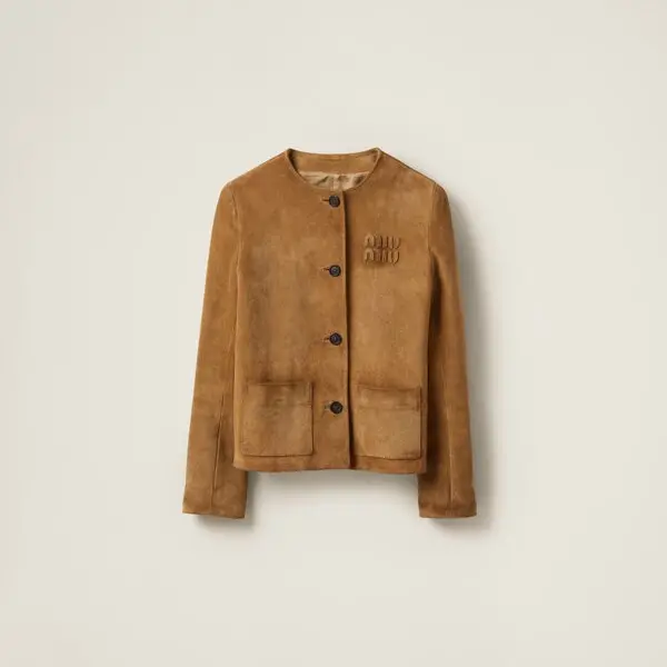 Miu Miu Suede Jacket