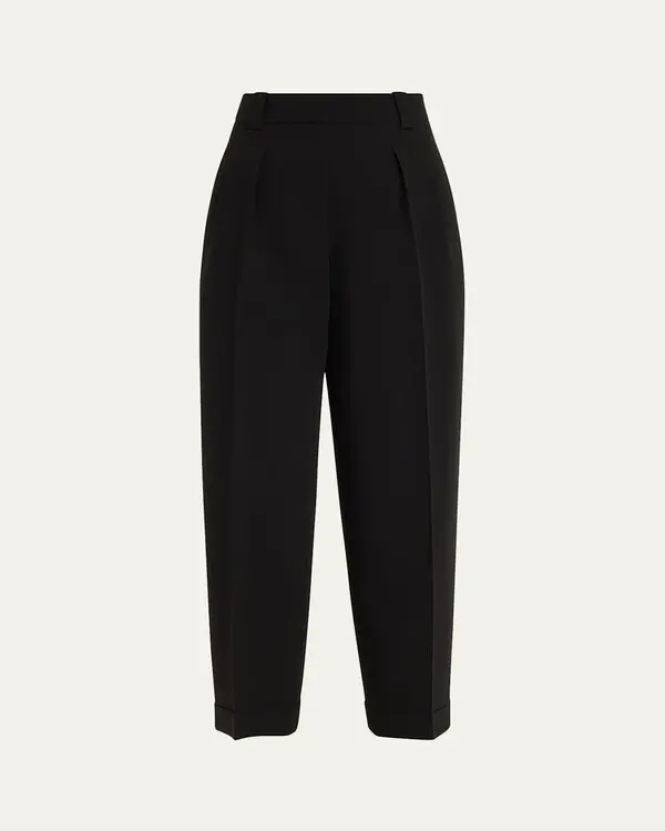 Lafayette 148 New York Wyatt High-rise Cropped Pants