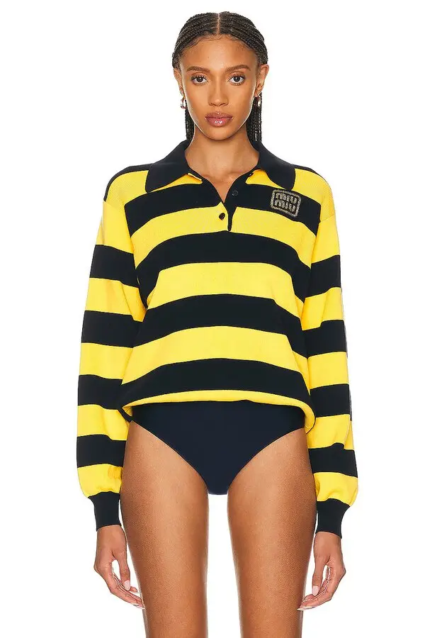 Miu Miu Long Sleeve Top