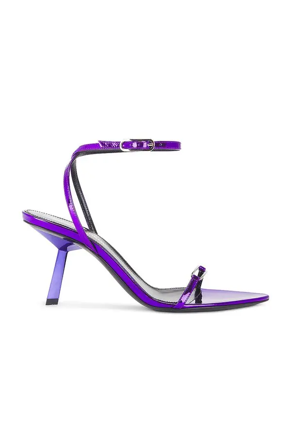 Saint Laurent Kitty Sandal - Plum Violet