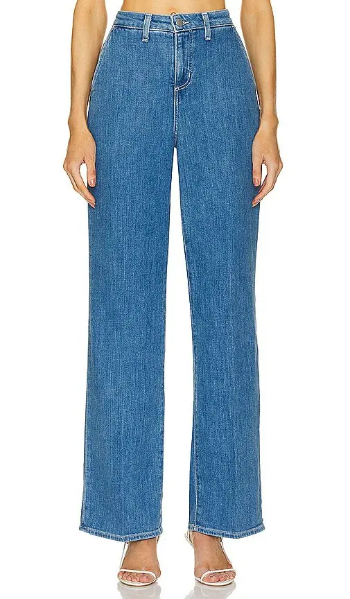 L'Agence Weston Wide Leg Trouser Jeans