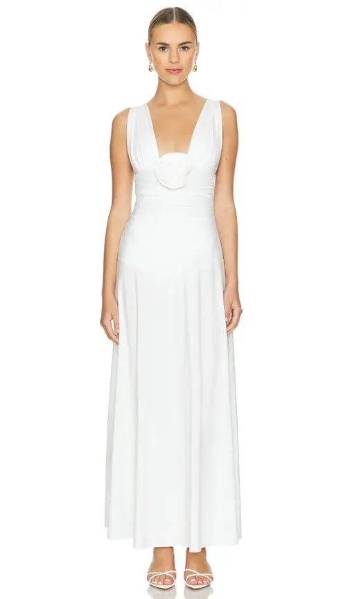 MAYGEL CORONEL Orinoco Dress - Off White