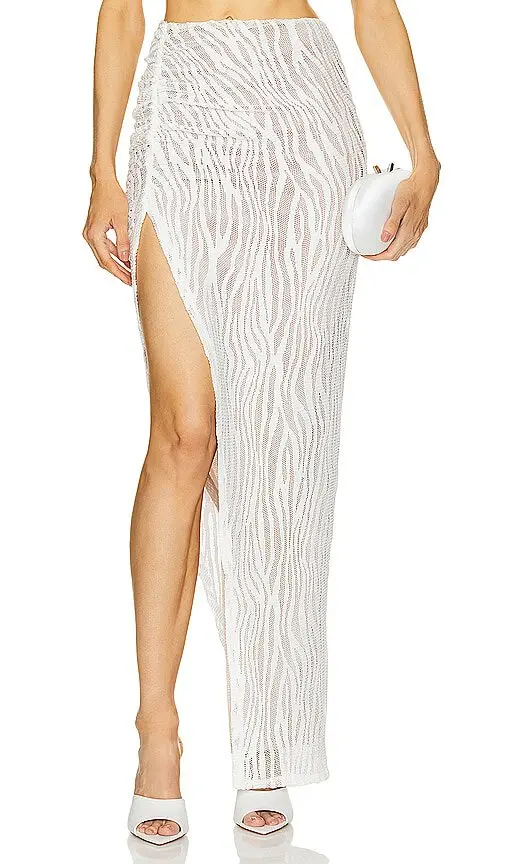 MICHAEL COSTELLO Asymmetrical Caroline Skirt