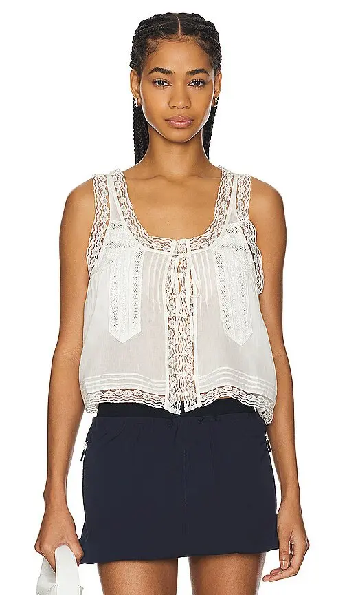 Free People X Evermore Tank - Ivory