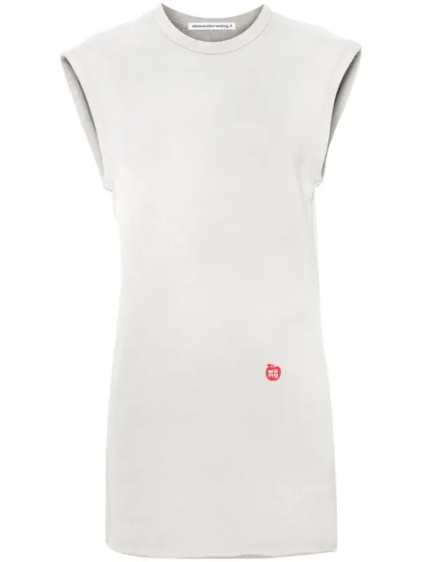 Alexander Wang Logo-print Mini Dress