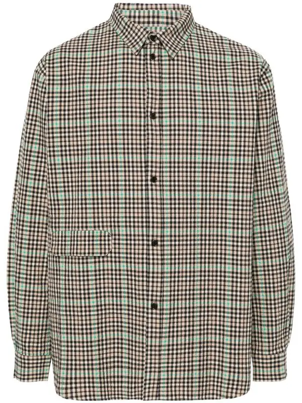 Henrik Vibskov Hole Checked Shirt