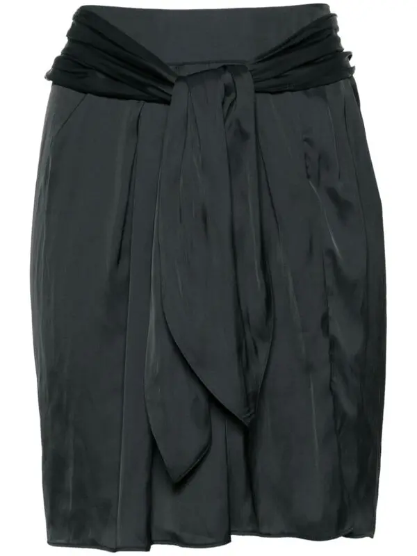 Zadig&Voltaire Joji Satin Mini Skirt