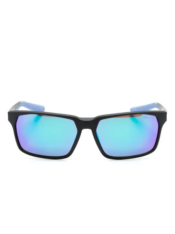 Nike Maverick Rge Rectangle-frame Sunglasses
