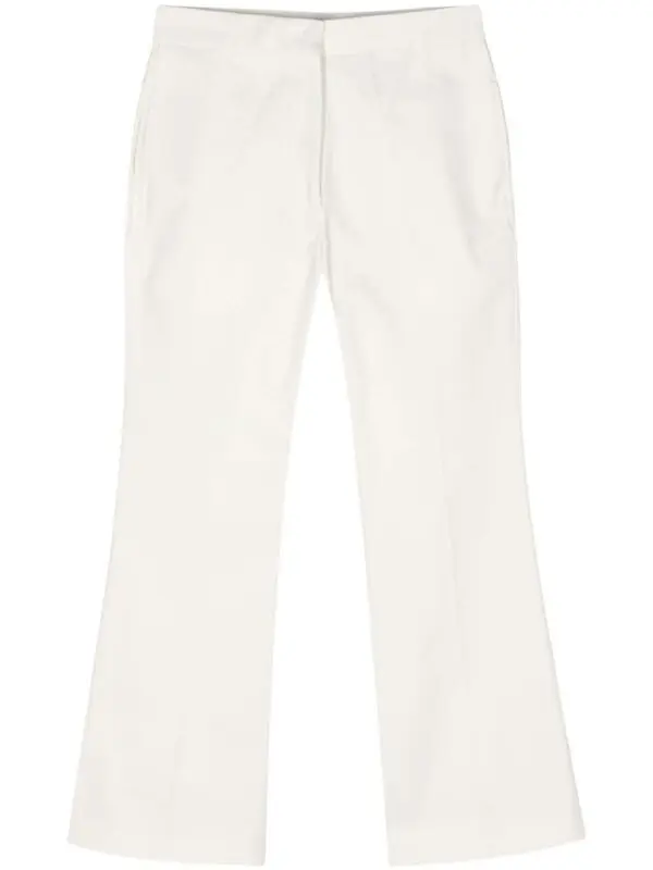 JIL SANDER Mid-rise Flared Trousers