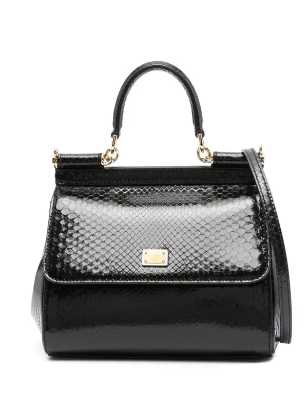 Dolce & Gabbana Sicily Tote Bag - Black