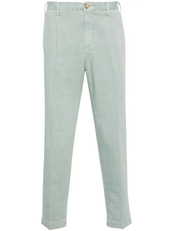 Incotex Mid-rise Tapered Trousers
