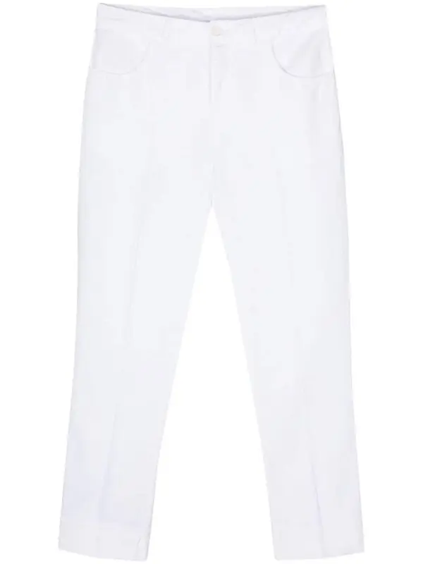 Aspesi Pressed-crease Tapered Trousers