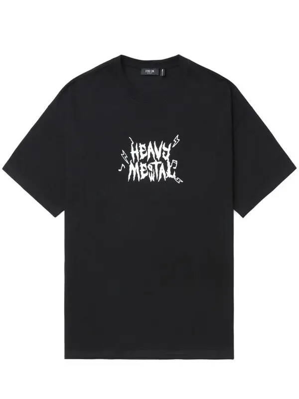 FIVE CM Text-print Cotton T-shirt