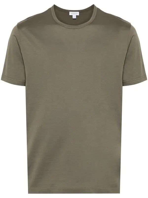 Sunspel Cotton Jersey T-shirt - Green