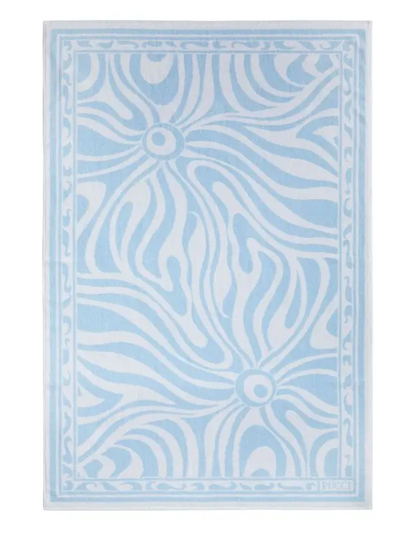 Emilio Pucci Marmo-jacquard Cotton Towel