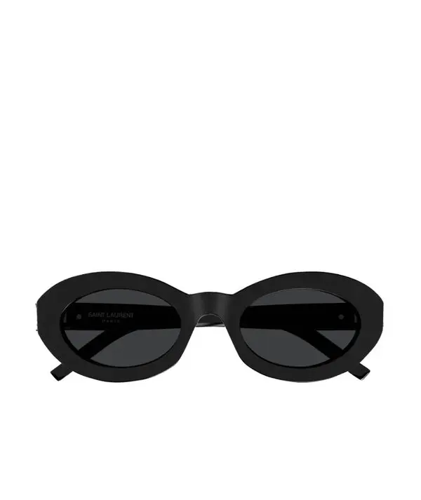 Saint Laurent Acetate Oval Sunglasses
