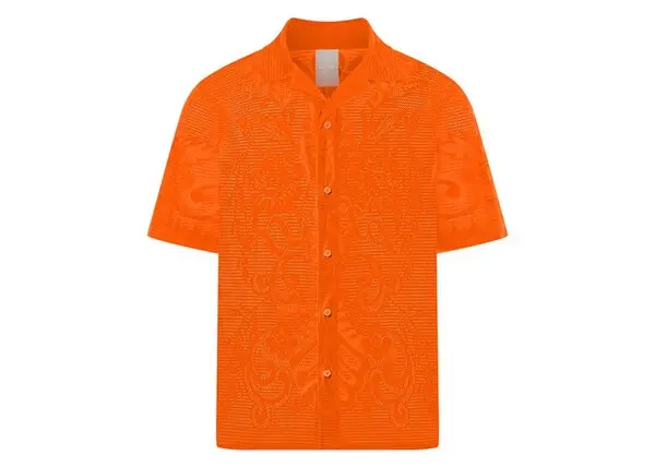 Nike X Nocta Drapers Button Upin - Safety Orange/total Orange