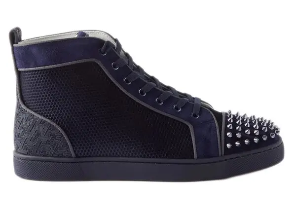 CHRISTIAN LOUBOUTIN Lou Spikes Orlato Flat - Version Rock