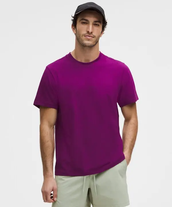 Lululemon Zeroed In Short-sleeve Shirt - Chilled Grape
