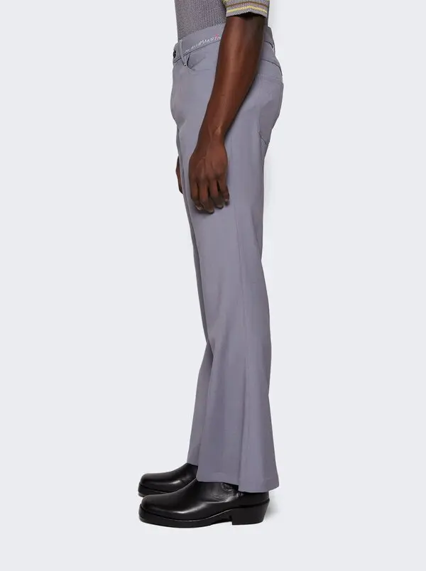 Marni Flared Trousers - Mercury