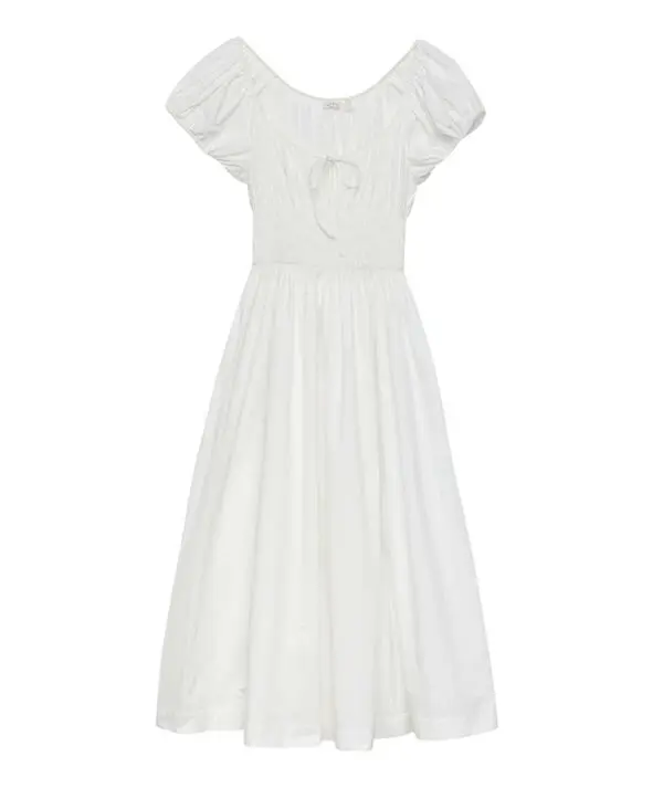 DÔEN Quinn Dress - Salt