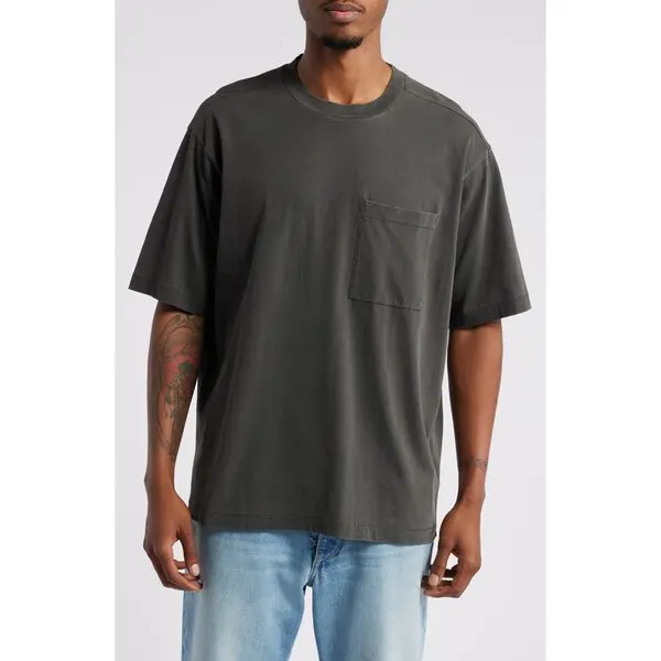 Bp. Washed Oversize Pocket T-shirt - Grey Depths Washed