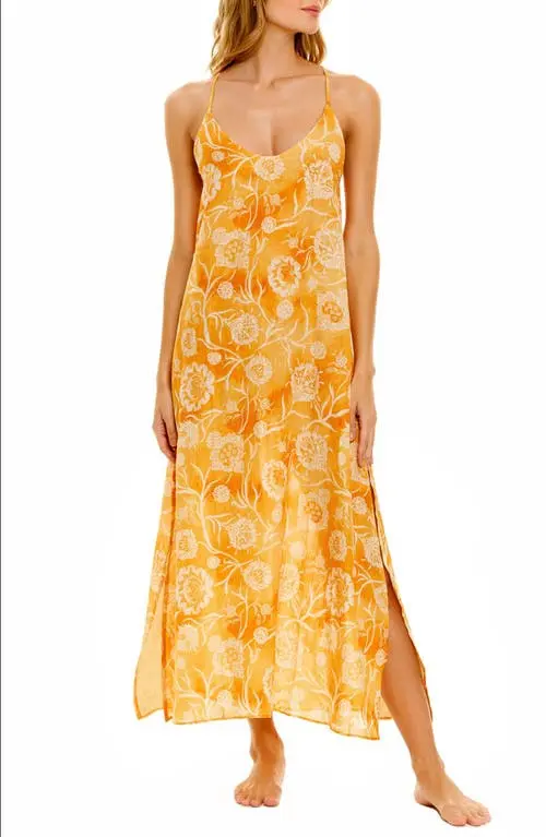 THE LAZY POET Frida Linen Nightgown - Claire Saffron