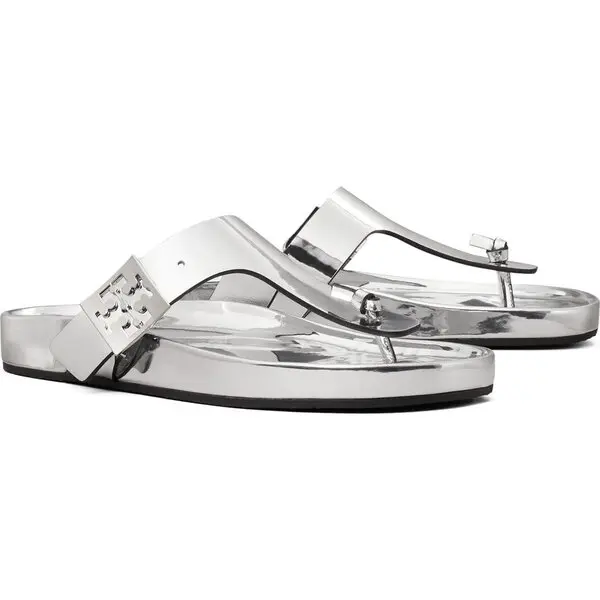 Tory Burch Mellow Thong Sandal - Argento