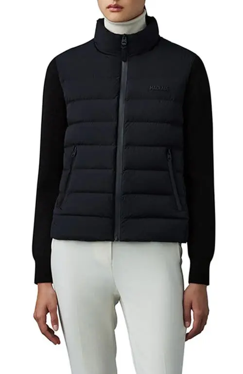 Mackage Oceane City Down Puffer Jacket - Black