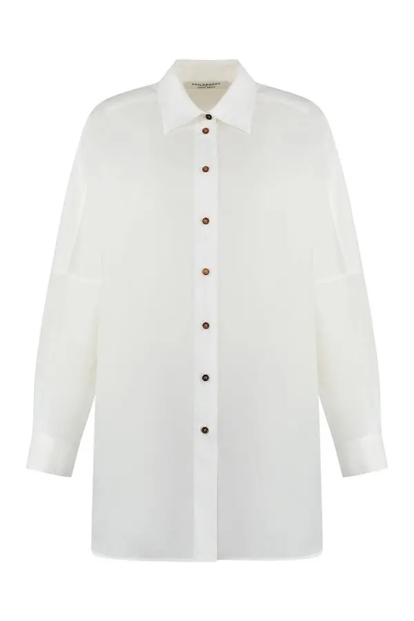 Philosophy Di Lorenzo Serafini Cotton Blend Shirt