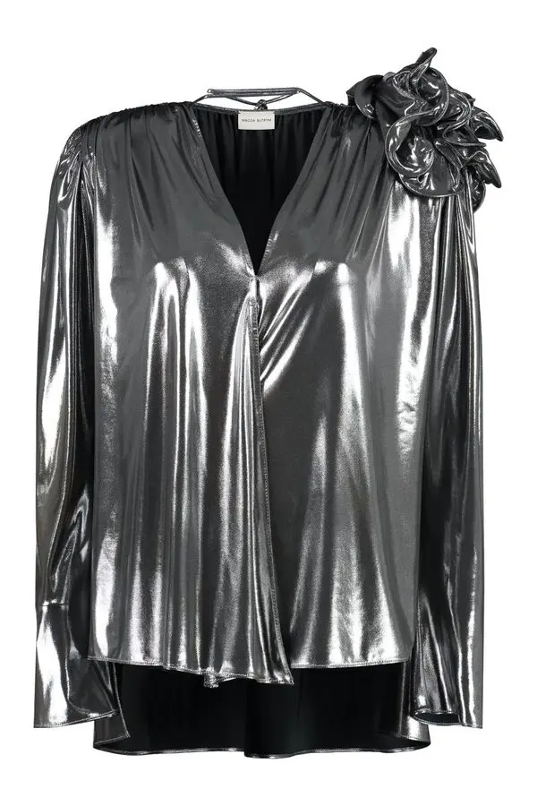 Magda Butrym Ruffled Blouse