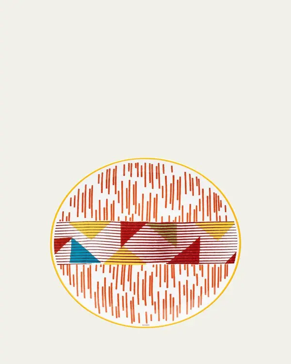 Hermès Hippomobile Dessert Plate, No. 5