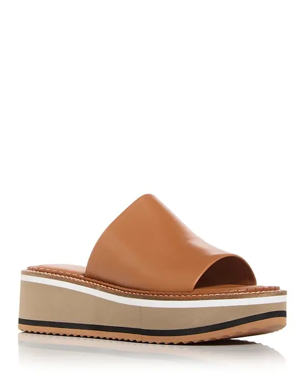 Clergerie Fast2 Wedge Slide Sandals