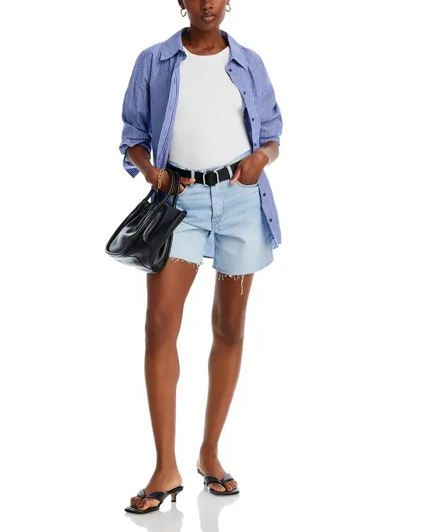 Blanknyc High-rise Denim Shorts