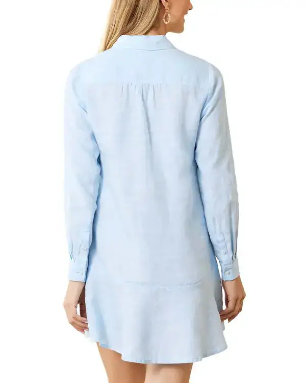 Tommy Bahama Coastalina Linen Dress In Linen Sky - 64% Off | Editorialist