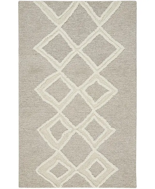 FEIZY Anica Anc8009f Area Rug, 5' X 8 - Gray/ivory