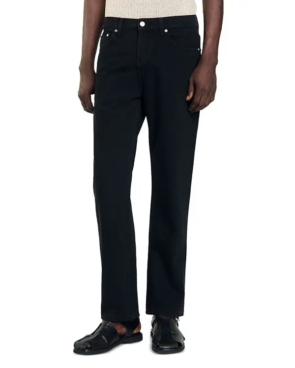 Sandro Straight Jeans - Black