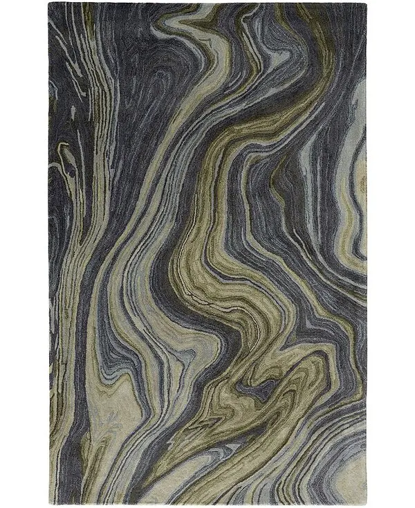 FEIZY Amira Ami8631f Area Rug, 8' X 10 - Blue/ivory